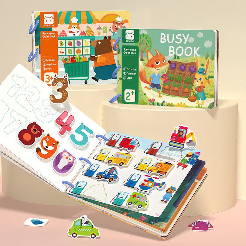 Educational Quiet Sticker Toy - New Version – 123 Tech World